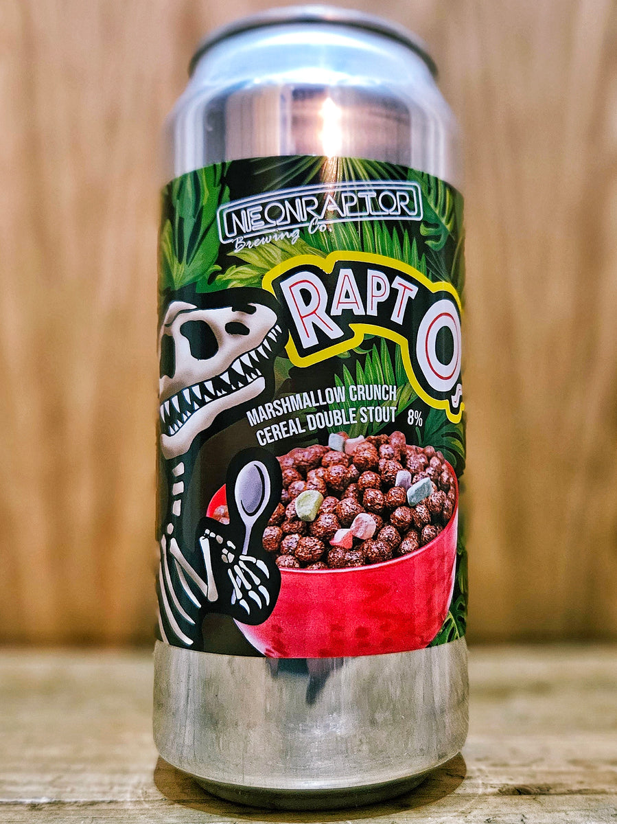 Neon Raptor - Rapt-Os - Marshmallow Crunch Cereal Double Stout – Dexter ...
