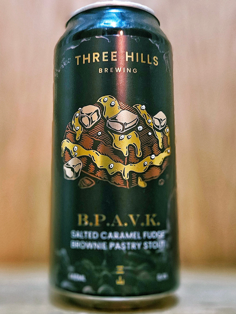 Three Hills Brewing - BPAVK Salted Caramel Fudge Brownie – Dexter & Jones