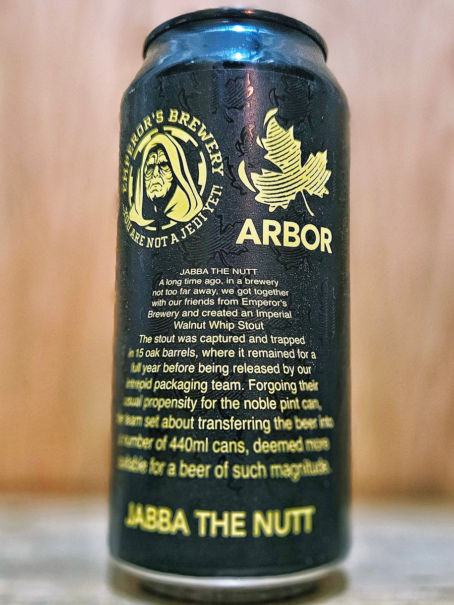 Arbor v Emperor's Brewery - Jabba The Nutt – Dexter & Jones