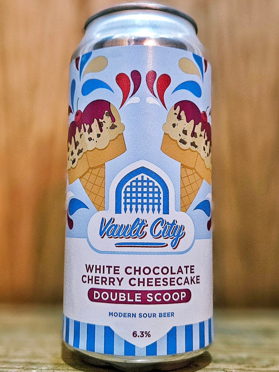 Vault City - White Chocolate Cherry Cheesecake Double Scoop – Dexter ...