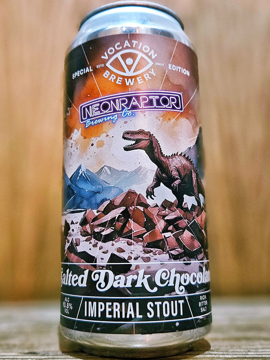 Vocation Brewery v Neon Raptor - Salted Dark Chocolate Imperial Stout ...