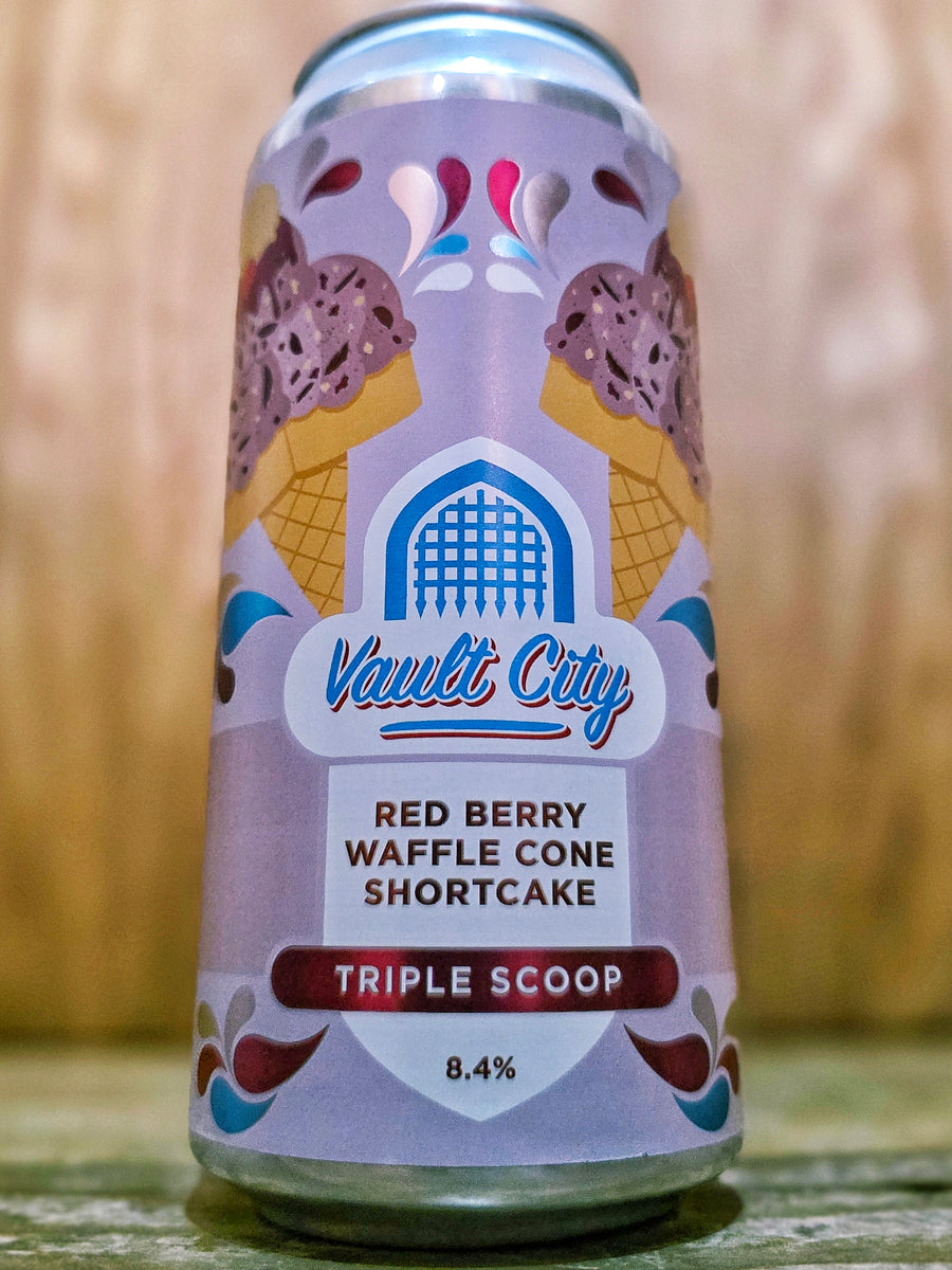 Vault City - Red Berry Waffle Cone Shortcake Triple Scoop – Dexter & Jones