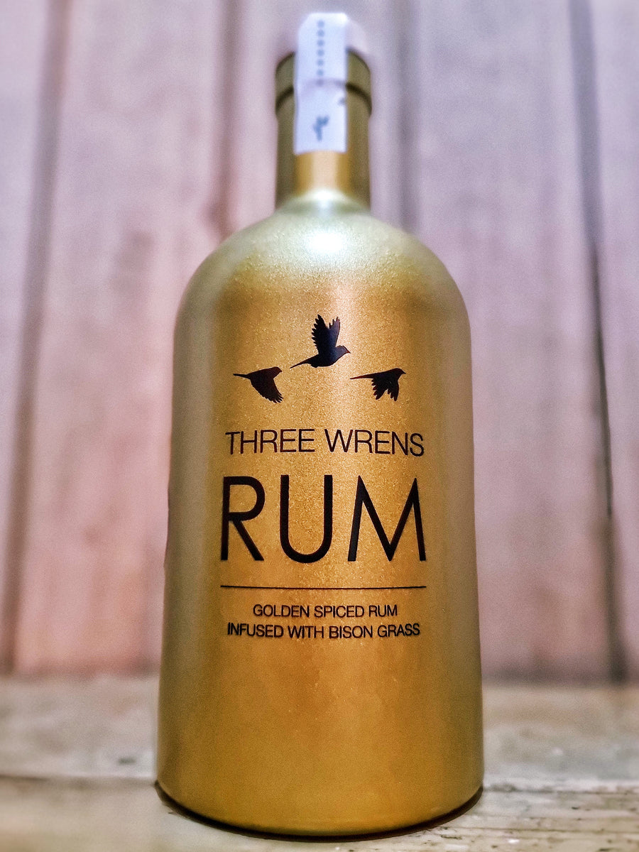 Three Wrens - Golden Spiced Rum (Infused with Bison Grass) – Dexter & Jones