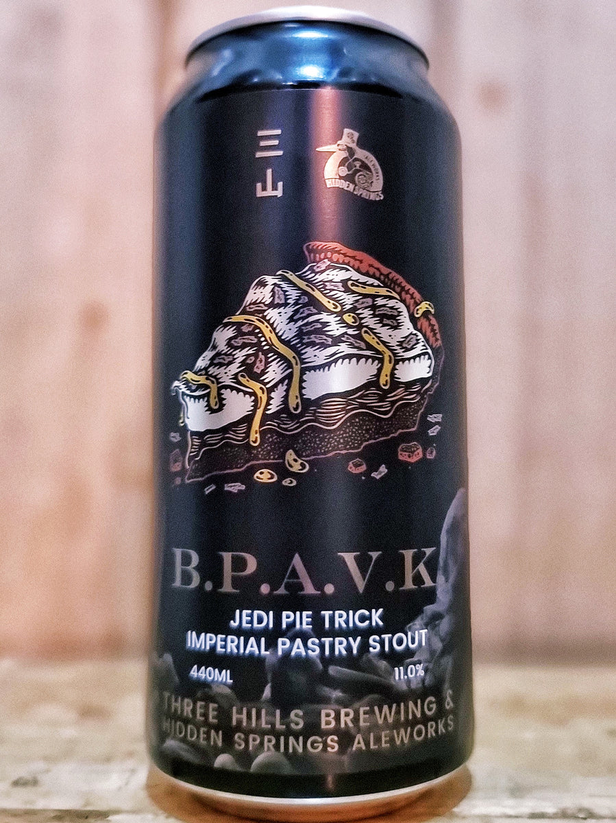 Three Hills Brewing v Hidden Springs - BPAVK: Jedi Pie Trick – Dexter ...