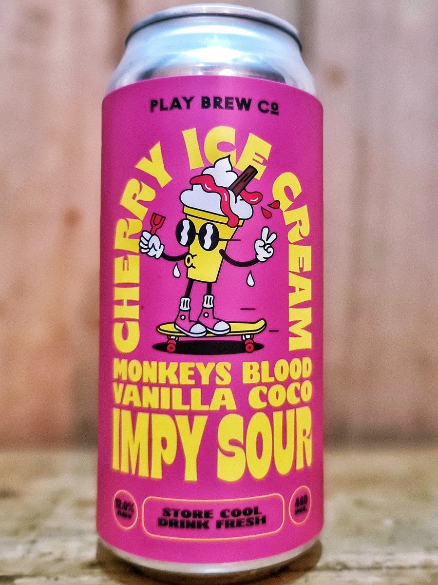 Play Brew - Cherry Ice Cream Monkeys Blood Vanilla Coco Impy Sour ...